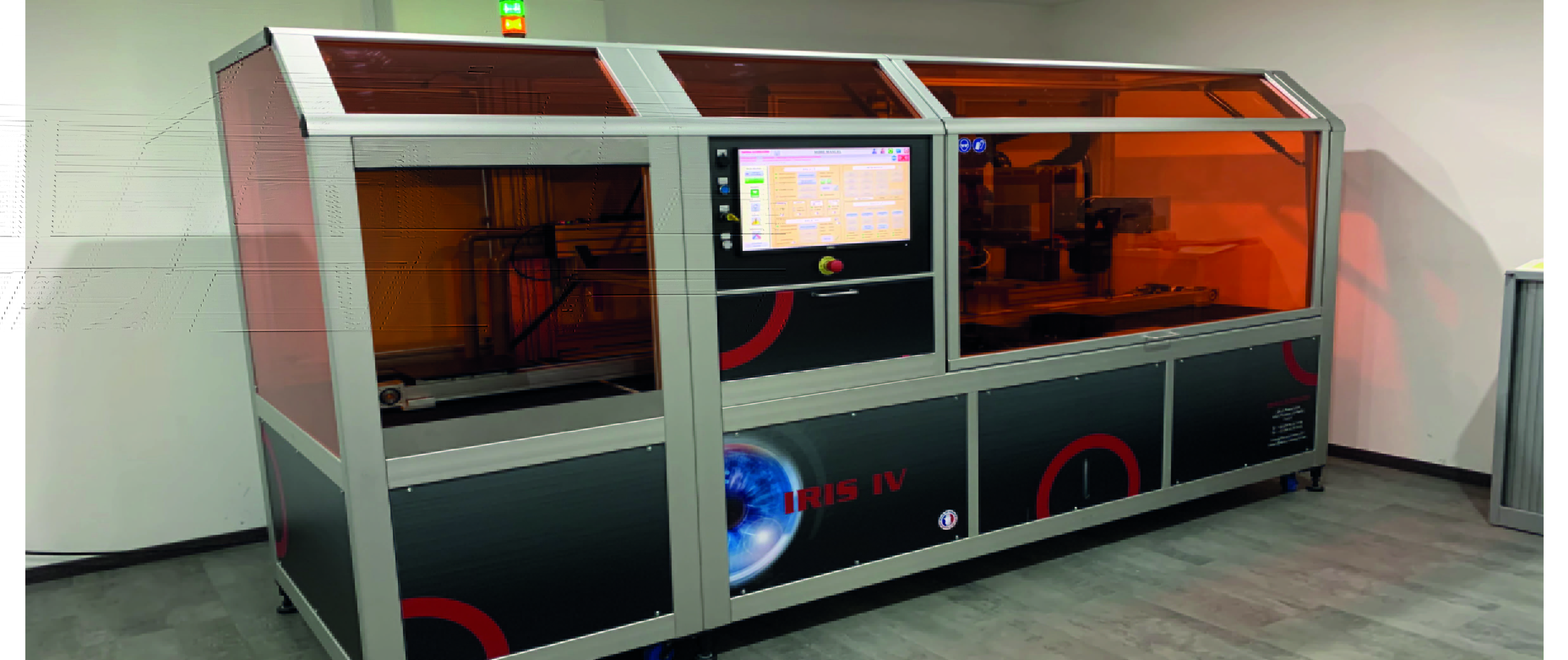 New printing machine IRIS IV - Alpilles Automation